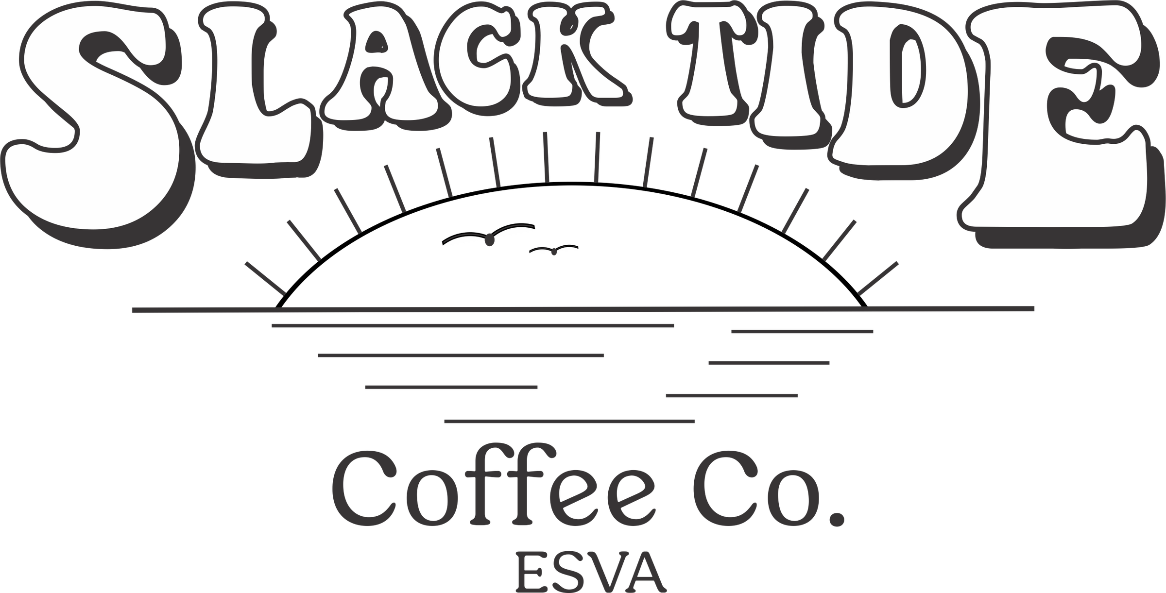 Slack Tide Coffee Co. logo